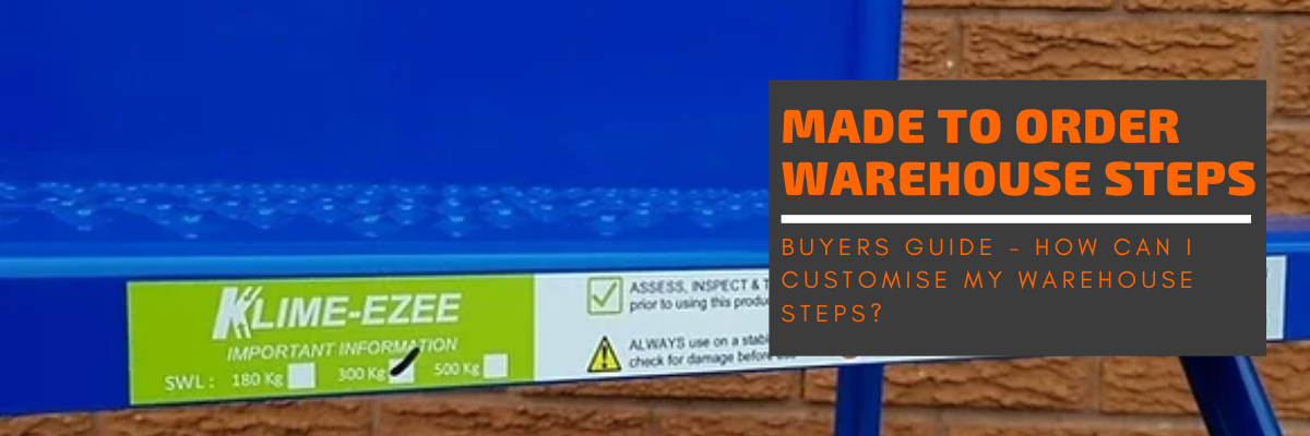 Customise Your Warehouse Steps With Klime-ezee – Ladderstore UK