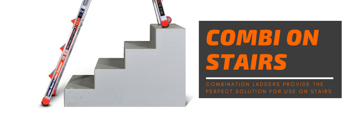 Combination Ladders Provide The Perfect Solution For Use On Stairs ...