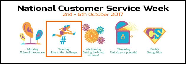 Customer Service Week - Rising To The Challenge – Ladderstore UK