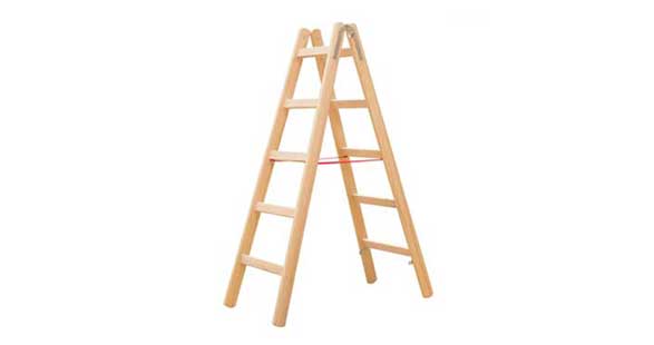 Wooden Timber Step Ladders – Ladderstore UK