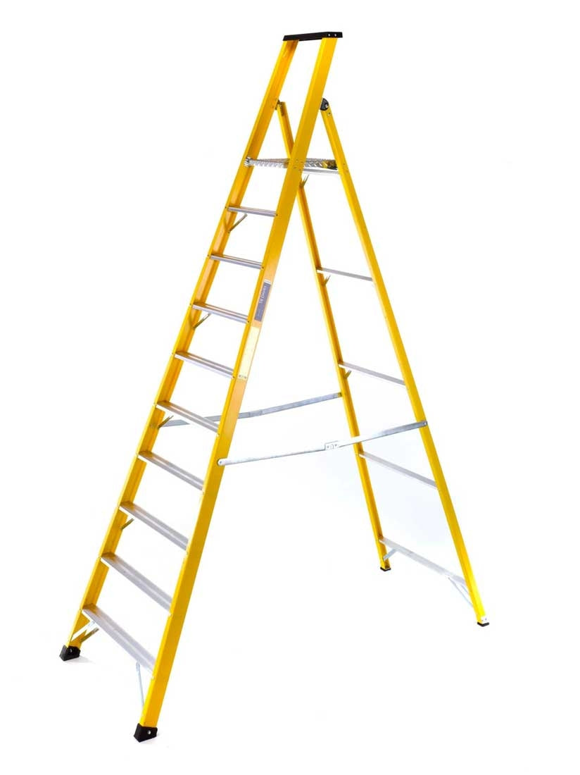 TB Davies GRP Fibreglass Platform Step Ladder 2.3m | 1236-0010 ...