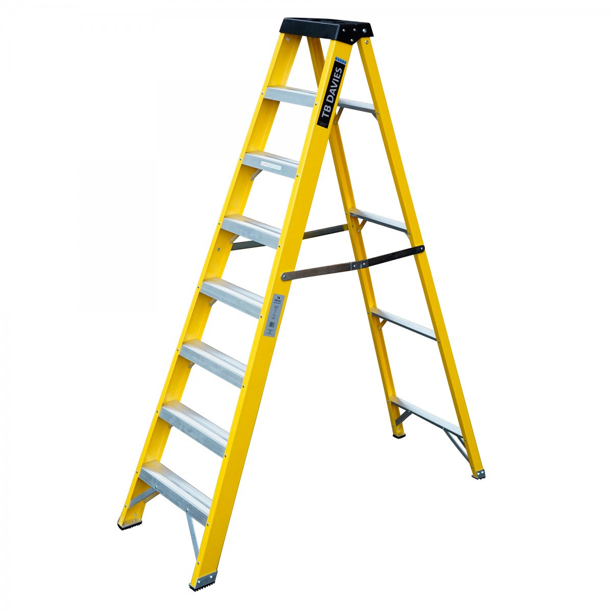 TB Davies Fibreglass Swingback Step Ladders - 8 tread – Ladderstore UK