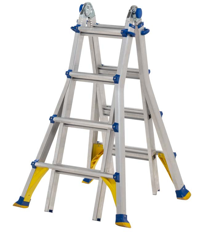 Wener 3 Way Multi-Purpose Combination Ladder - 4x4 – Ladderstore UK
