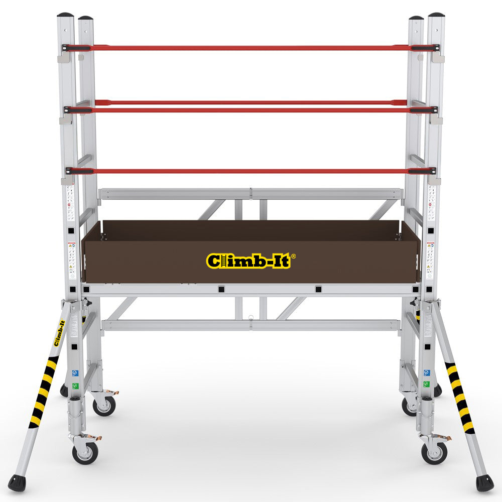 Climb-It Flexi Tower With Quicklock System - 0.9m – Ladderstore UK