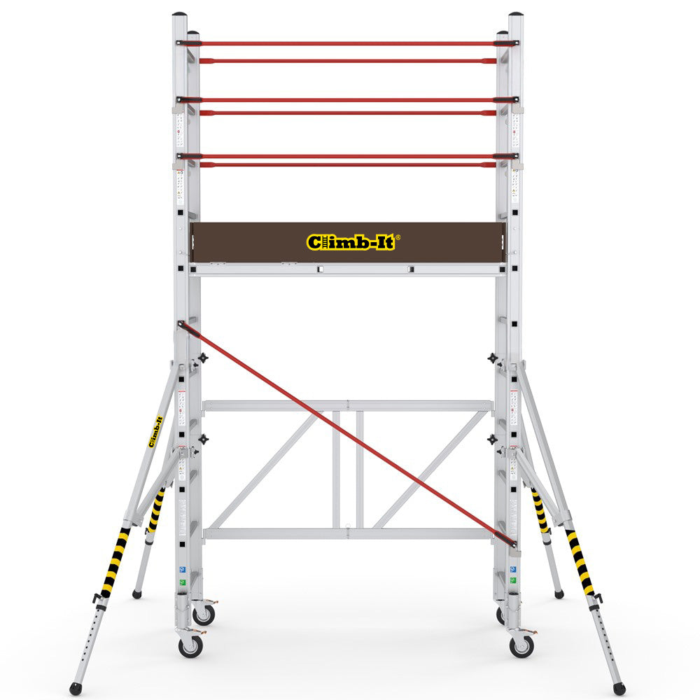Climb-It Flexi Tower With Quicklock System - 2.0m – Ladderstore UK