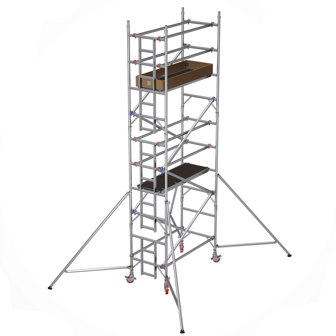 11.2m UTS 500 Single & Double Width Aluminium Scaffold Tower ...