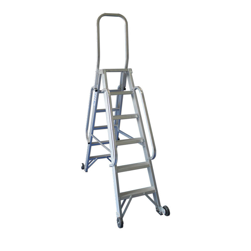 Aluminium Double Sided Stock Picker Steps – Ladderstore UK