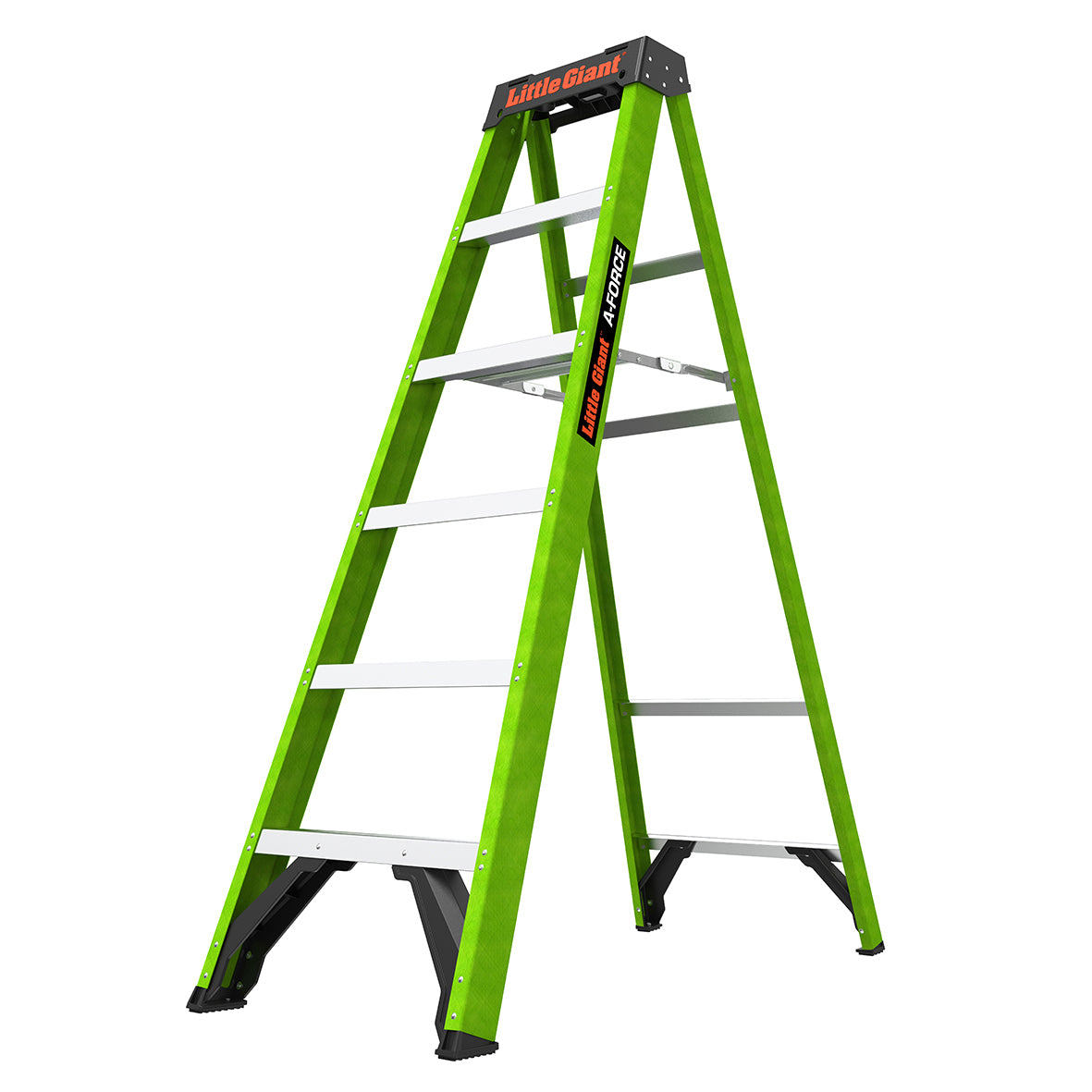 8 Tread Little Giant A-Force GRP Step Ladder | 1304-058 – Ladderstore UK