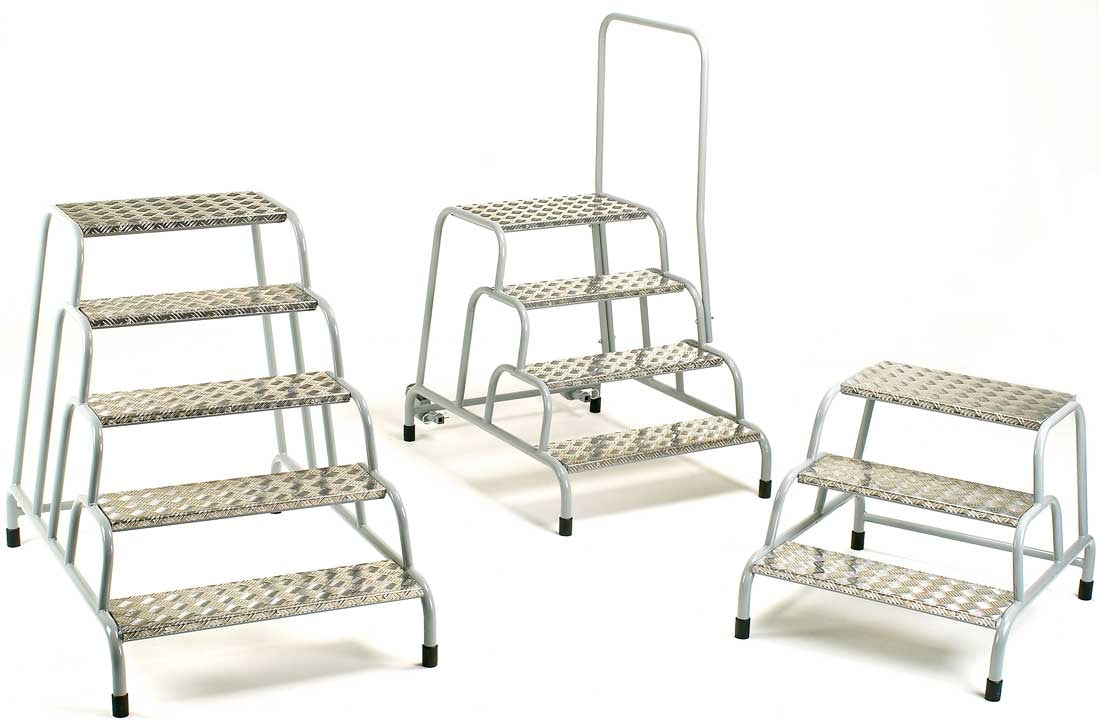 GPC Fort Machine Steps - 2 Tread | MCS02Z – Ladderstore