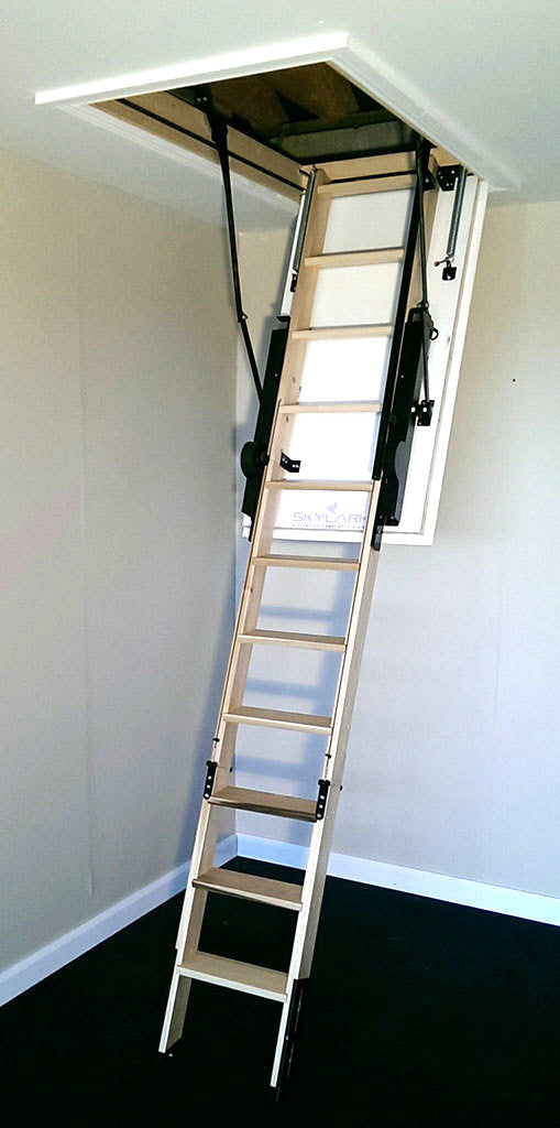 Skylark Electric Loft Ladder Upto 3.2m | SKY32 – Ladderstore UK