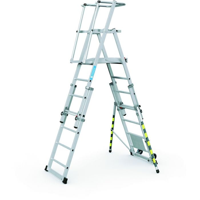 Zarges ZAP Telescopic Work Platform Ladders | Z600 ZAP Range ...