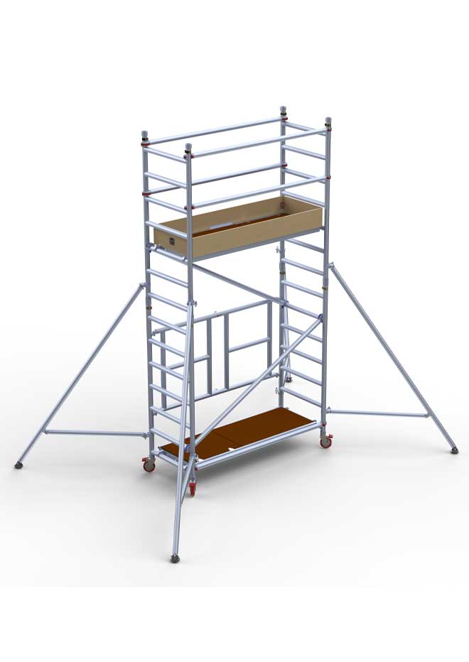 UTS Aluminium Single Width Folding Towers – Ladderstore