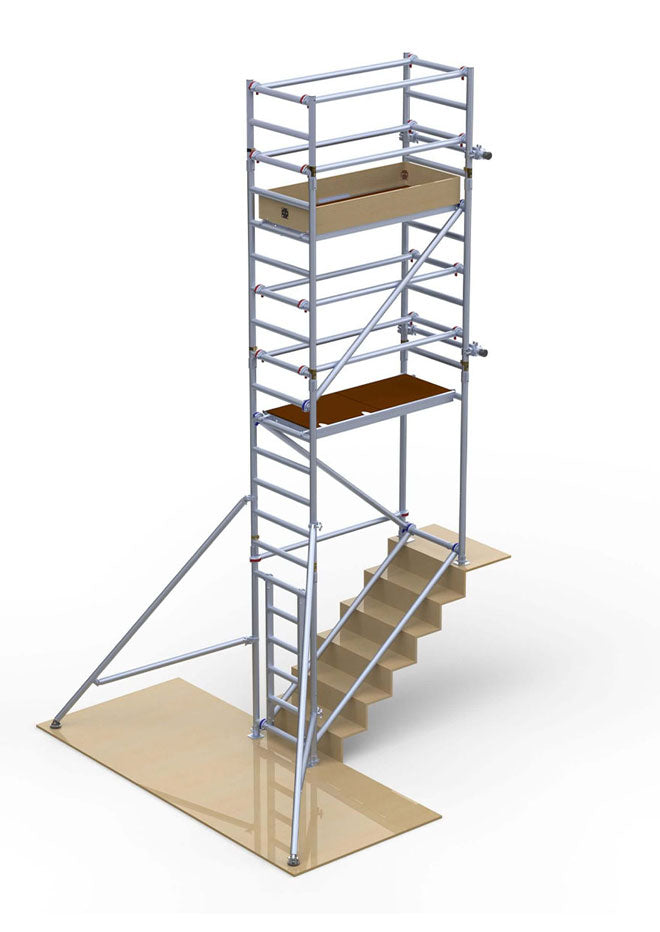 UTS Aluminium Stairway Access Scaffold Tower 5.8 m | UTS-700-5-8 ...