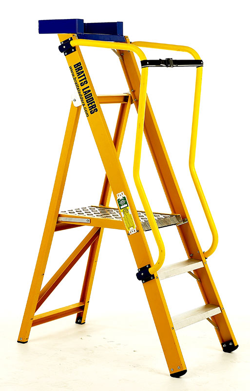 VISION 360 Glass Fibre Platform Stepladders with Handrails | XPLT Range ...